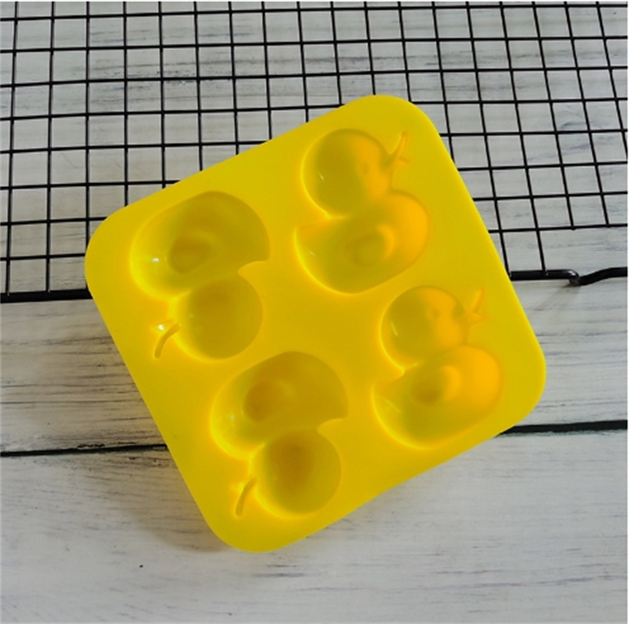 4 Cavity Cute Duck Mold,silicone Mold,food Grade Mold,cake Mold, Toy ...