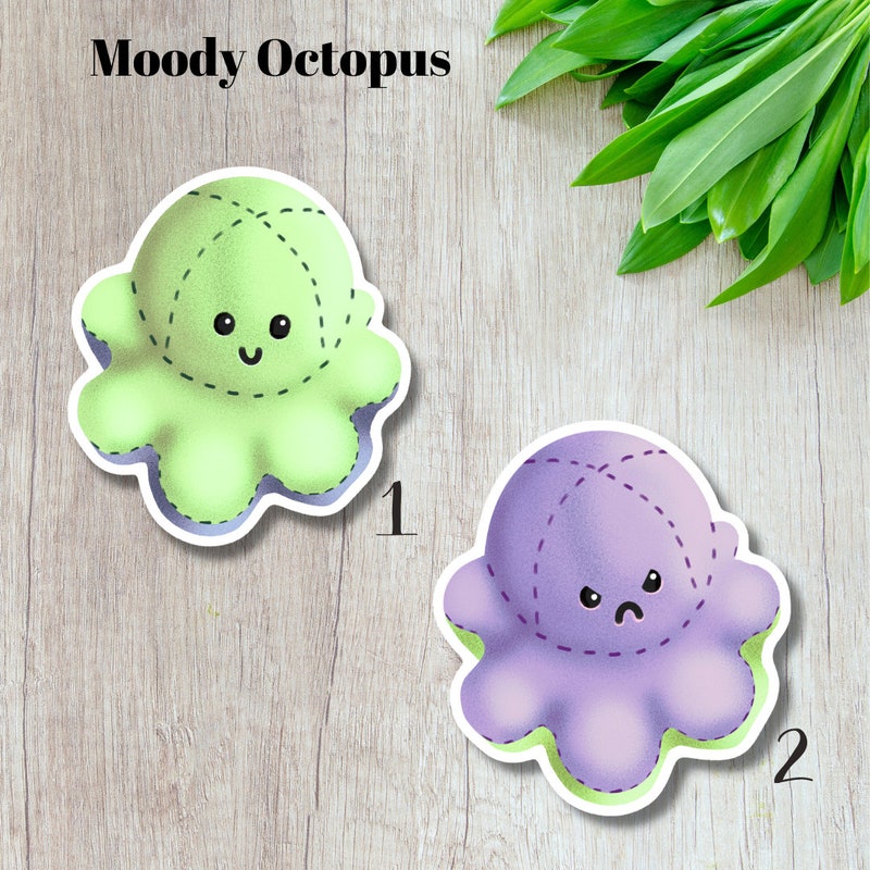 Happy Sad Octopus - Etsy