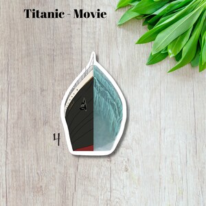 TITANIC MOVIE - Water Resistant Vinyl Handmade Sticker RMS Rose & Jack ...
