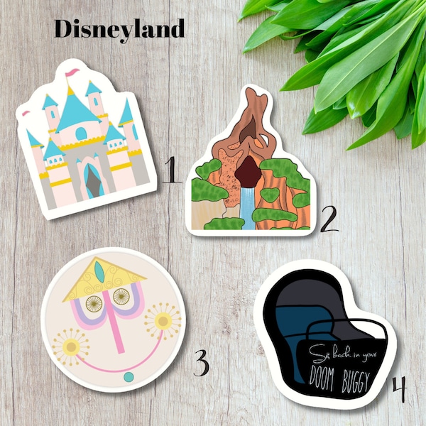 Disneyland Vinyl Sticker - Etsy