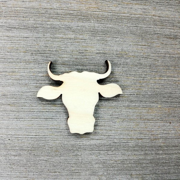 Unfinished Cow Wood Cutouts - Etsy