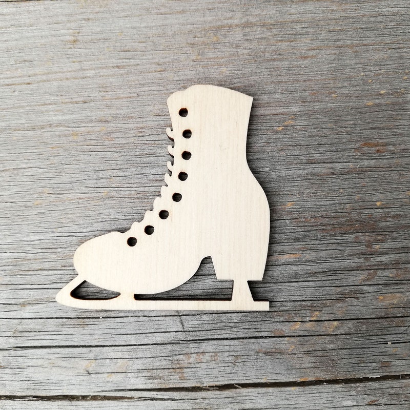 Painted Ice Skates - Etsy