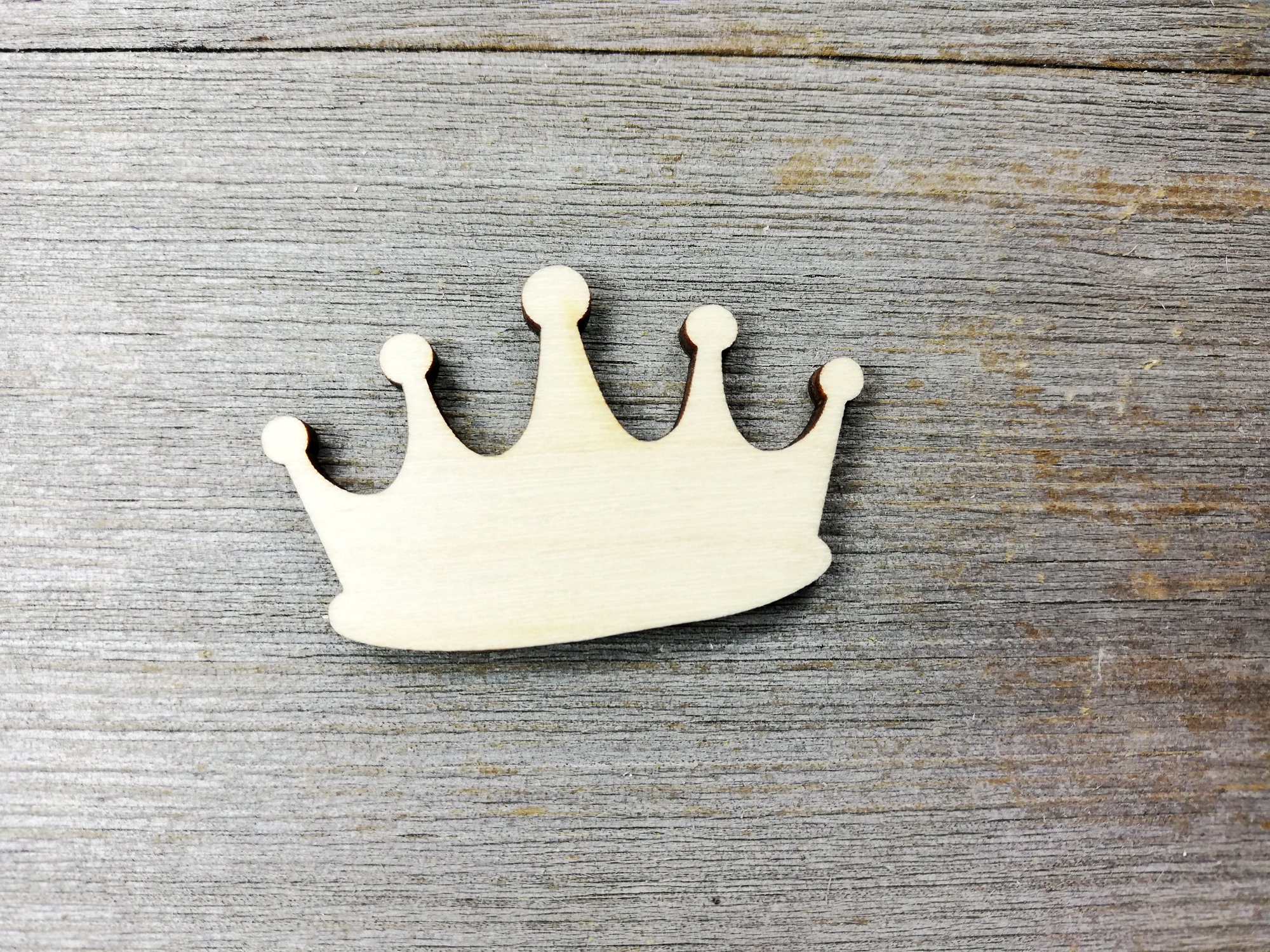 Wooden Crown Unfinished Shapes Laser Cut Wooden Shapes Craft - Etsy