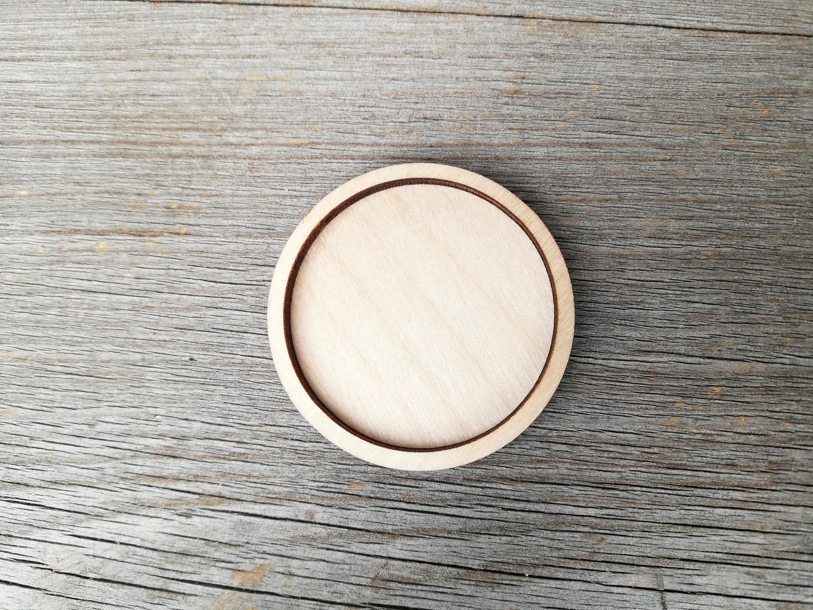 Small Round Frame Miniature Mini Minimalist Laser Cut Shapes Blanks for ...