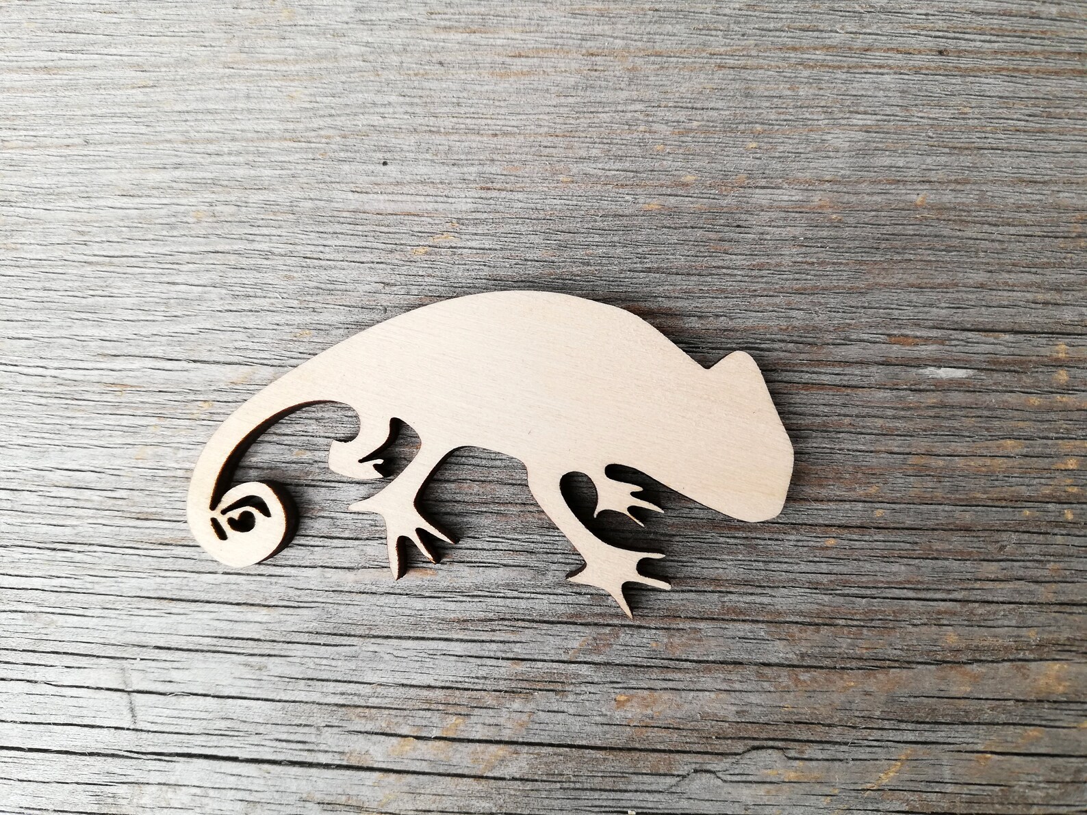 Iguana Lizards Wooden Shape Laser Cut Blanks for DIY Projects Unpainted ...