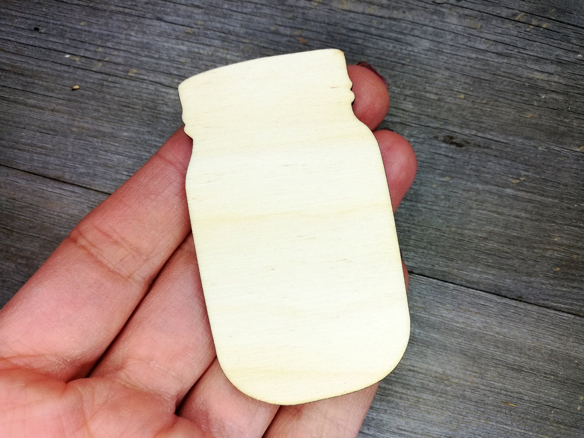 Mason Jar Wooden Laser Cut Shapes Laser Cut Wood Cutouts Shape ...