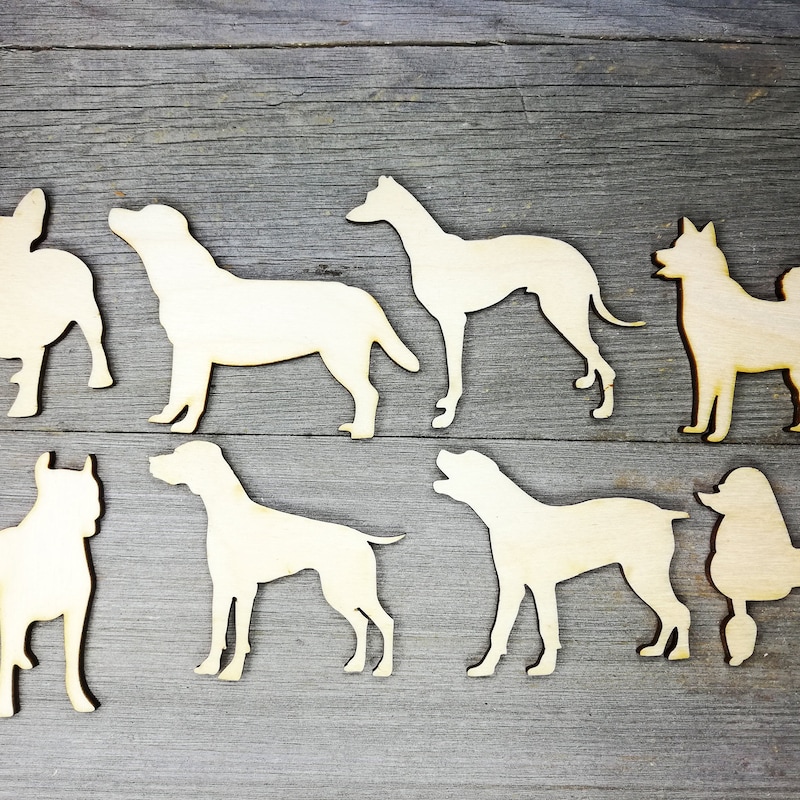 Dog Wood Cutout - Etsy
