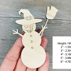 Snowman With a Broom and a Hat Laser Cut Shape, Laser Cut Out Shape ...