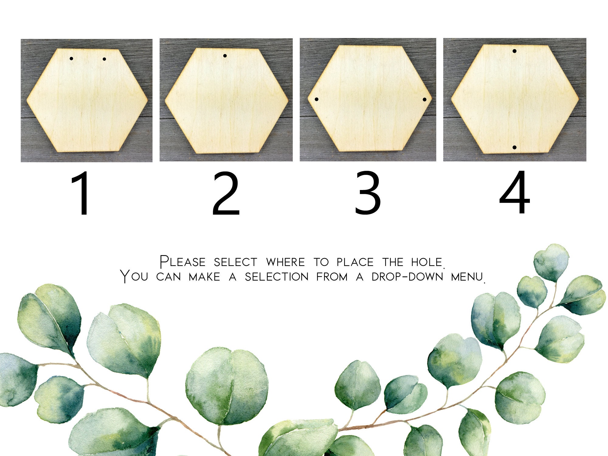 Hexagon Wooden Laser Cut Shapes, Polygon Geometric Shapes, Honeycomb ...