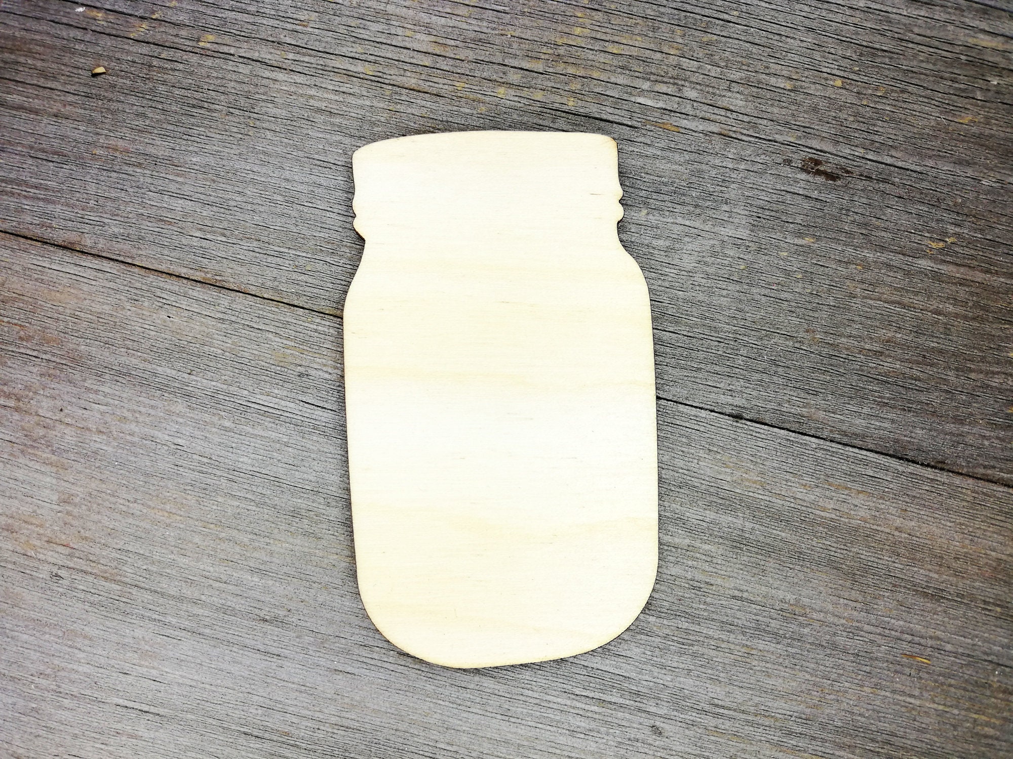 Mason Jar Wooden Laser Cut Shapes Laser Cut Wood Cutouts Shape ...