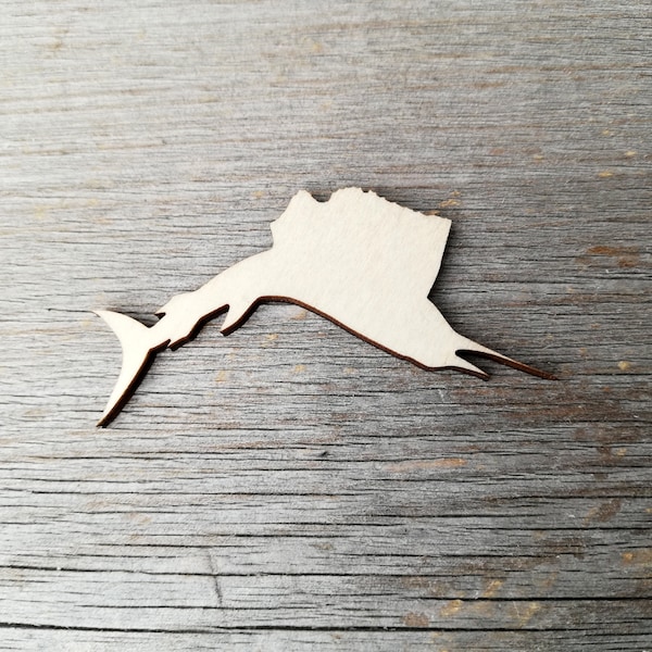 Wooden Marlin - Etsy