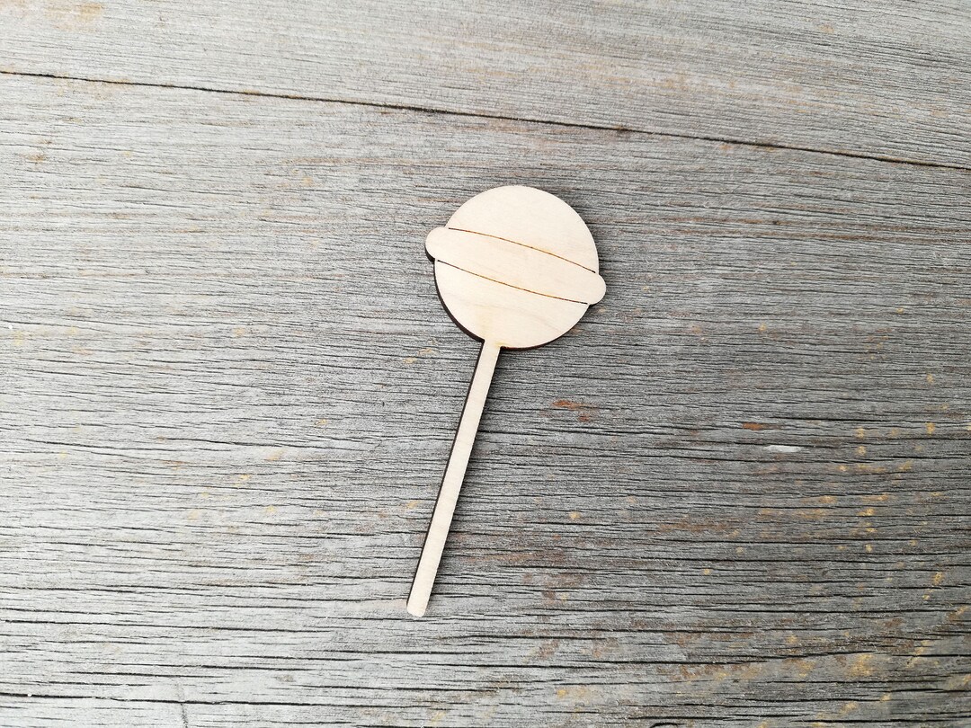 Lollipop, Candy, Round Lollipop - Craft Supply DIY Not Painted ...