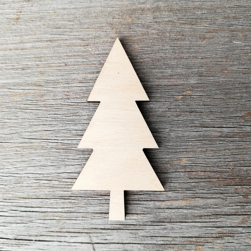 Wooden Christmas Tree Cutout - Etsy
