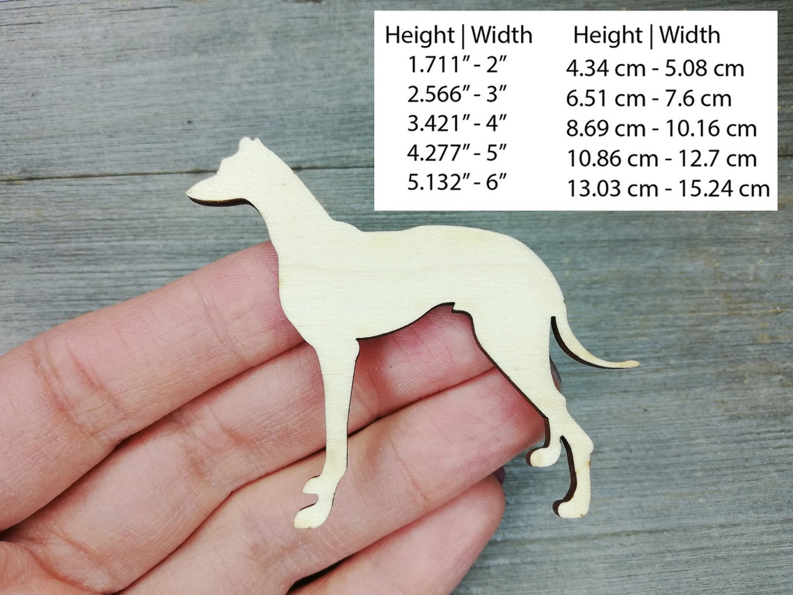 Dog, Greyhound, Hound - Wooden Laser Cut Shapes, Sitting Cat Laser Cut ...