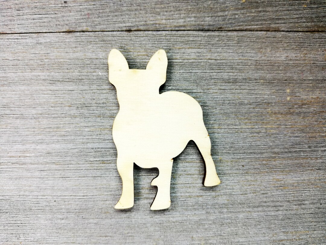 Dog, French Bulldog - Wooden Laser Cut Shapes, Sitting Cat Laser Cut ...