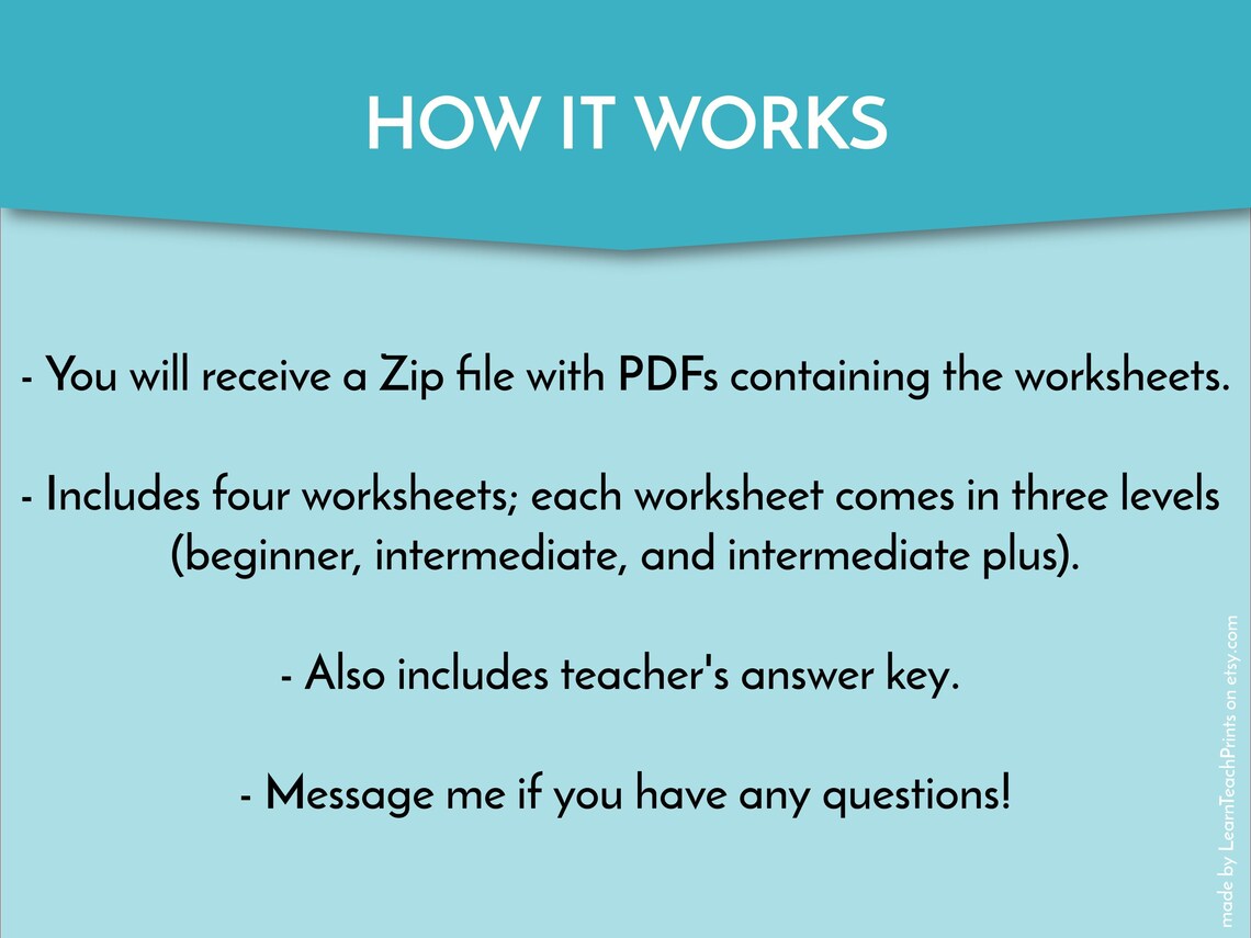 Japanese Holiday Worksheets: Halloween october for All Levels Instant ...