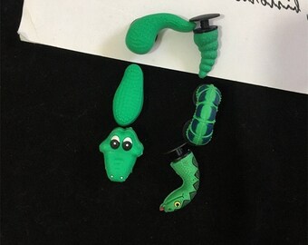 Snake Croc Charms - Etsy