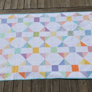 Quilt Pattern - in and Out - Charm Pack and Layer Cake Friendly Design ...