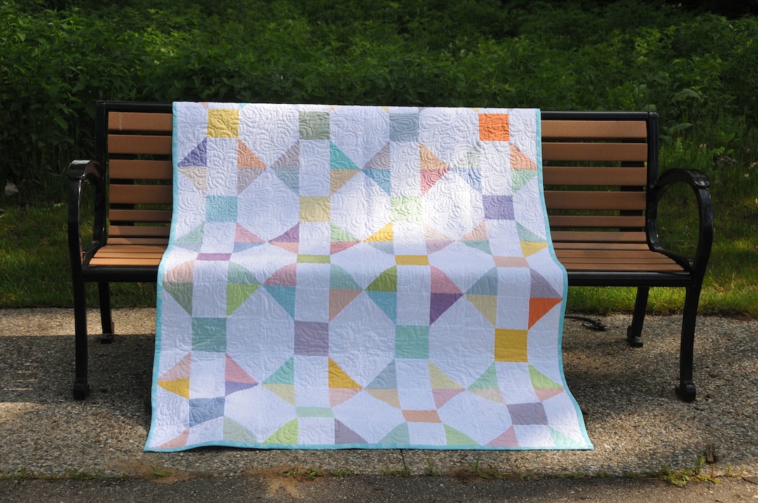 Quilt Pattern - in and Out - Charm Pack and Layer Cake Friendly Design ...