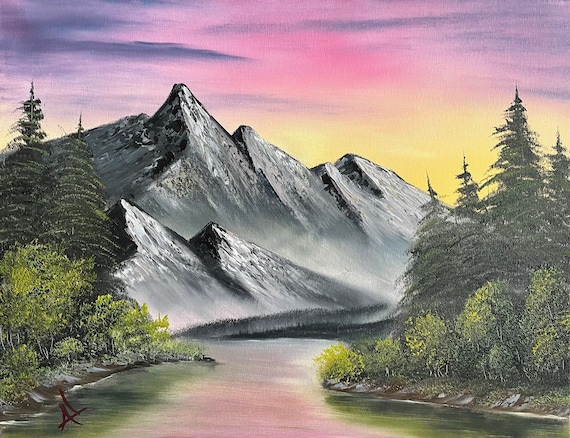 Mountains AL OIL PAINTINGS GALLERY
