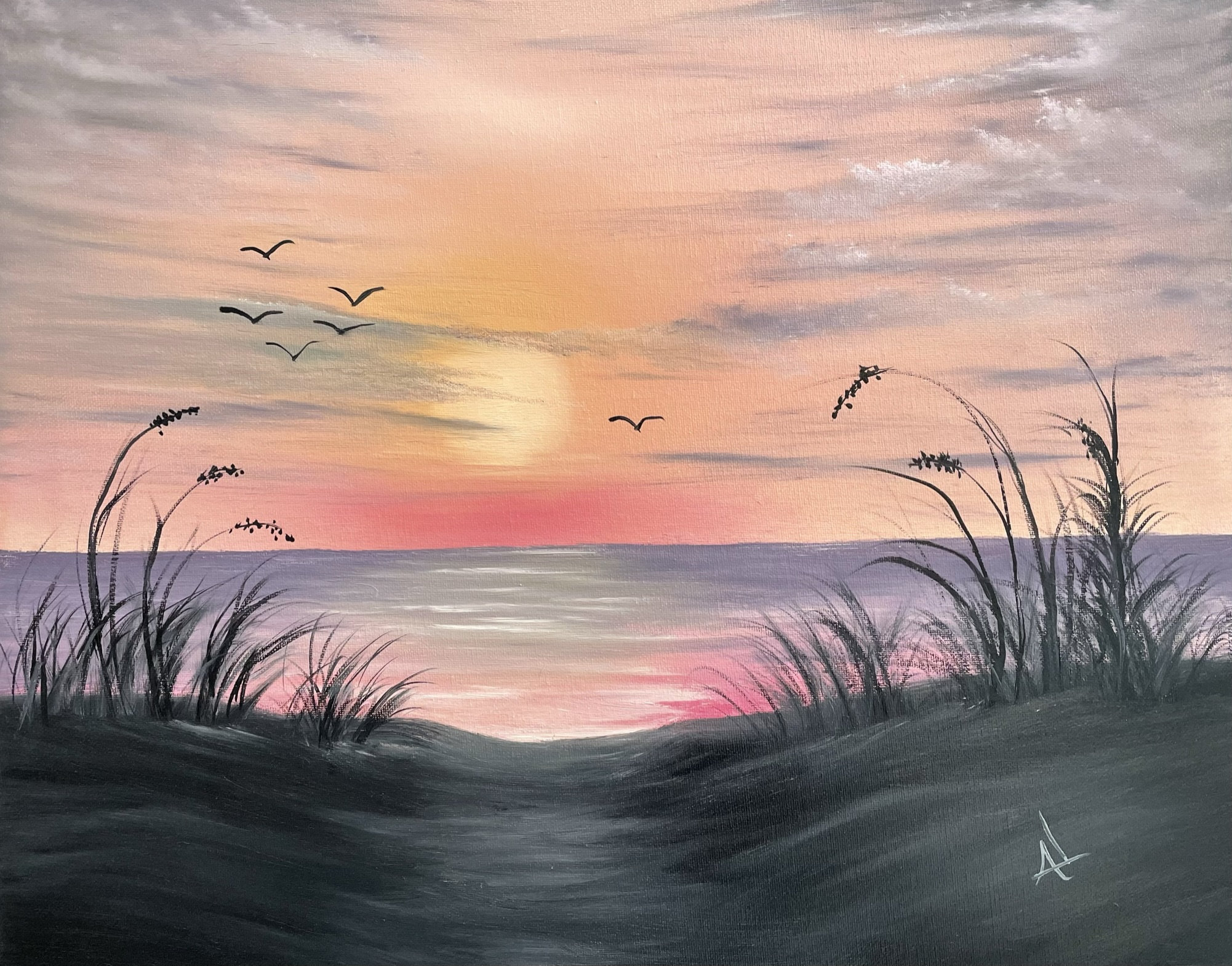 Bob Ross Ocean Paintings