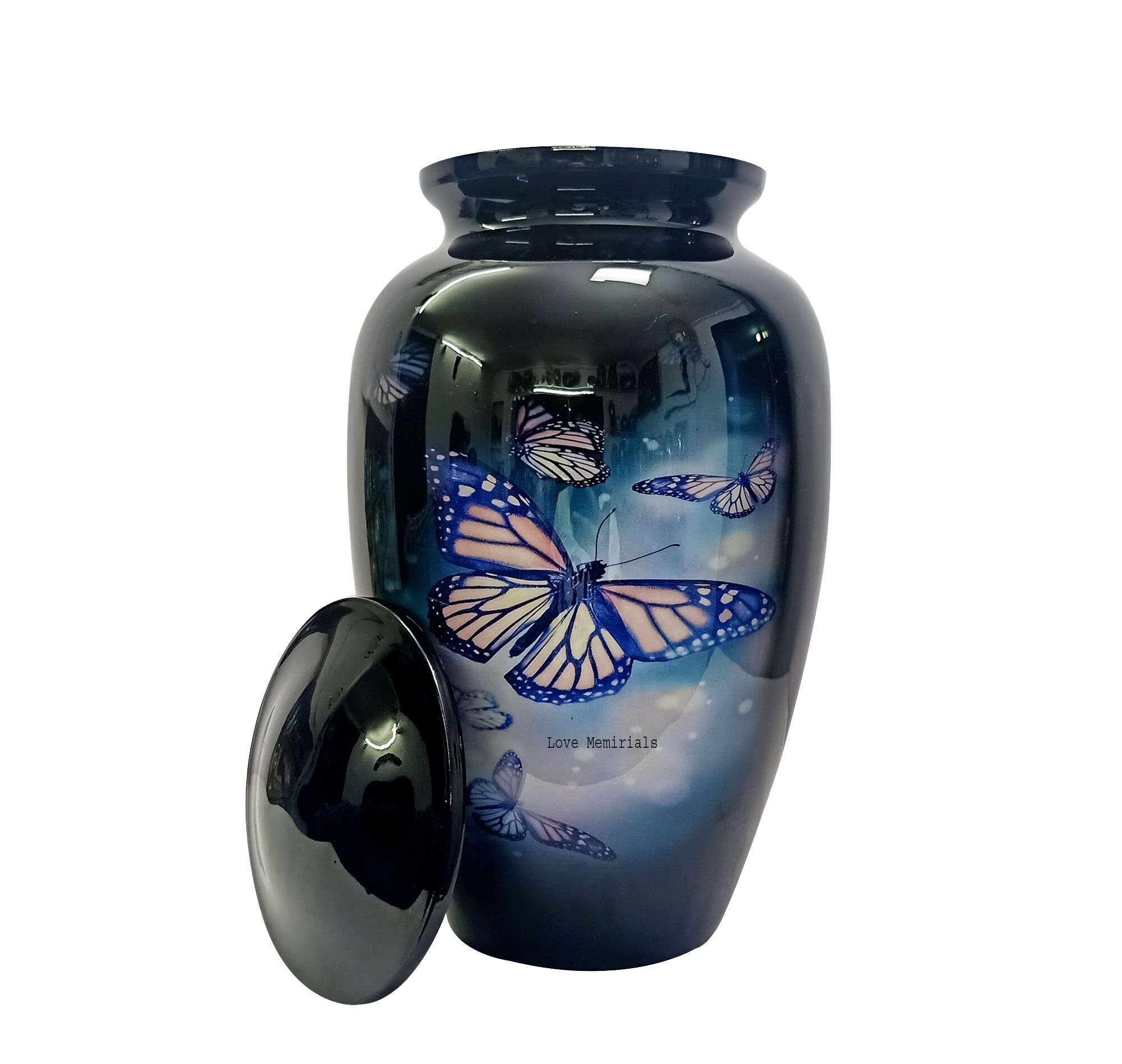 Adult Urn Lovely Butterfly Flying Cremation Urn Cremation | Etsy