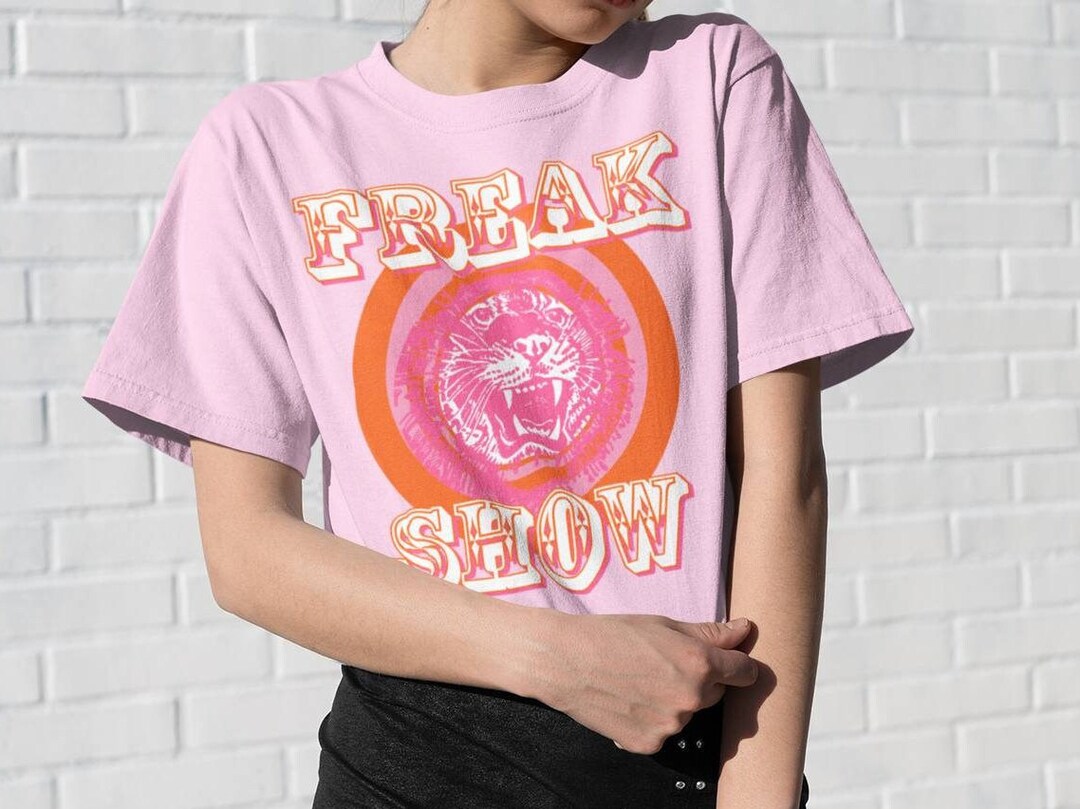 Tiger Shirt Year of the Tiger Freakshow Circuscore Clowncore Weirdcore ...