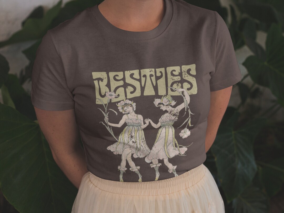 Fairycore Clothing, Dark Fairycore Shirt, Besties Faries, Cottagecore ...
