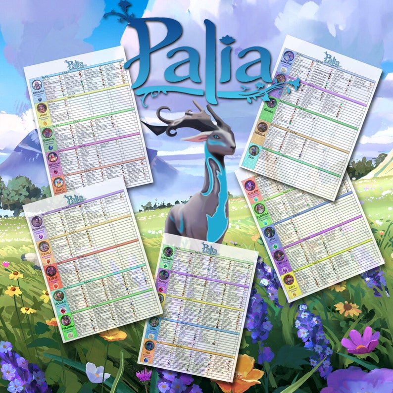 Palia Gift Guide Ultimate Gifts Guide and Tracker for All Villagers Palia Printable, PDF/ No ...