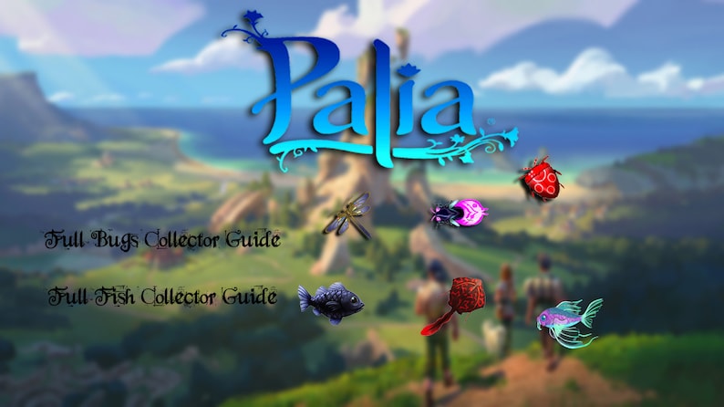 Palia Full Tracker Guide Bundle PDF Printable Gift Guide Bugs and Fish ...