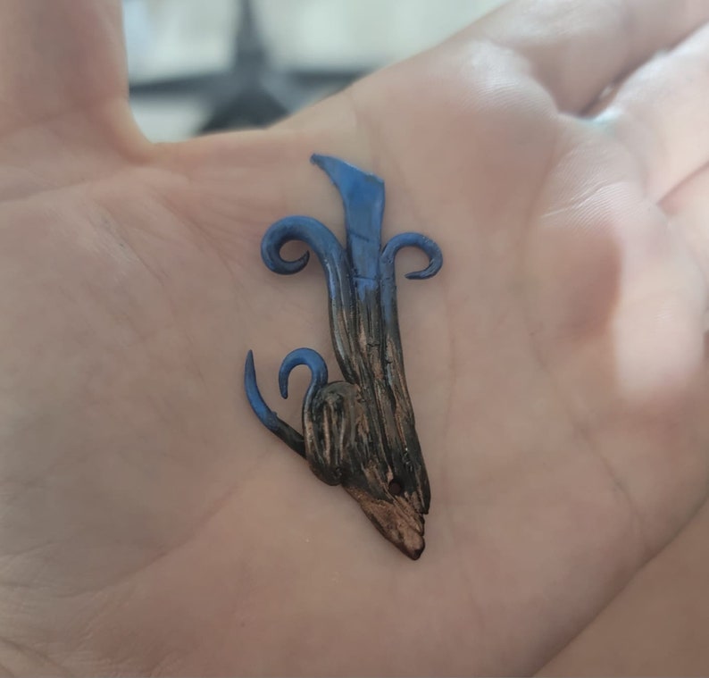 Palia Proudhorned Sernuk Antler Pendant Disco Deer Glambi - Etsy