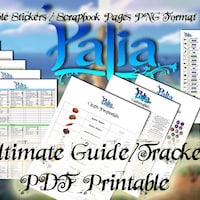 Palia Tracker Bundle | Villagers, Bundles, Fish, Bugs (PDF Printable ...