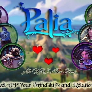 Palia Full Tracker Guide Bundle PDF Printable Gift Guide Bugs and Fish ...