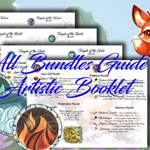 Palia Full PRINTABLE PDF Guide Artist Booklet Style All Included Sernuk ...