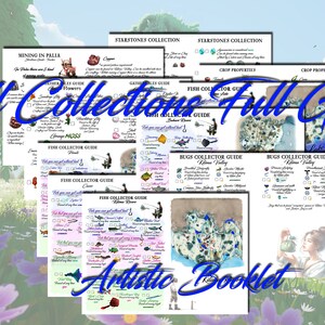 Palia Full PRINTABLE PDF Guide Artist Booklet Style All Included Sernuk ...