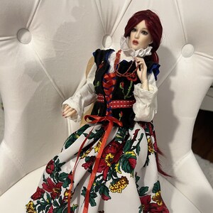 Traditional Folk Highlander Outfit for BJD 1/4 Doll - Etsy