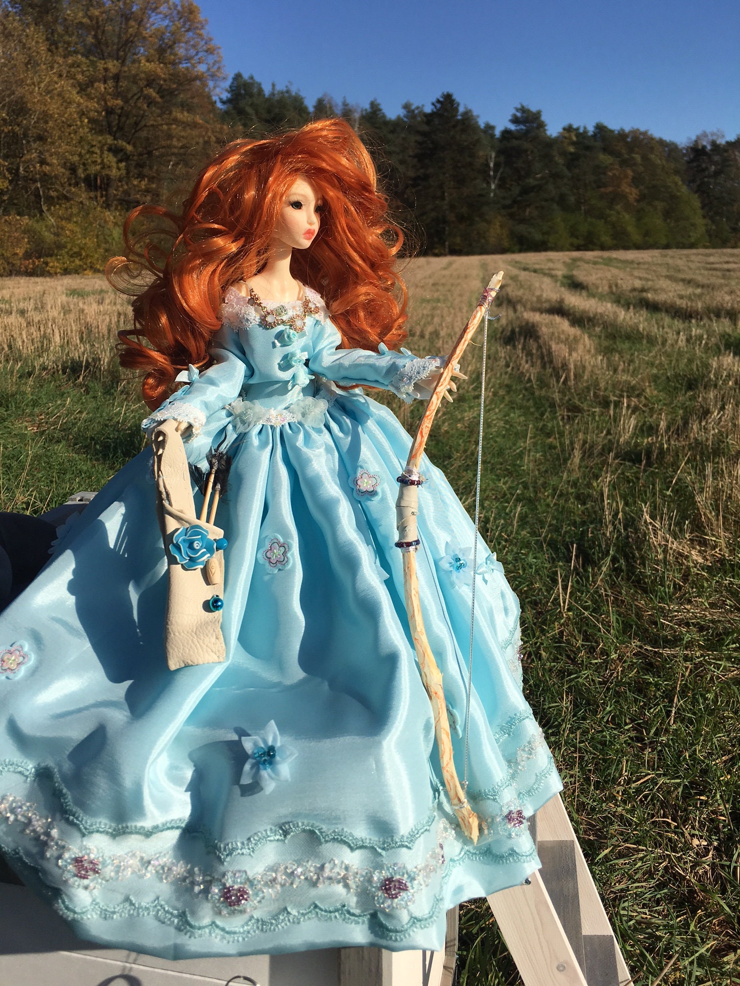 Hand Made Fairy Tale Dress for BJD Dolls Elena and Lilycat/msd - Etsy