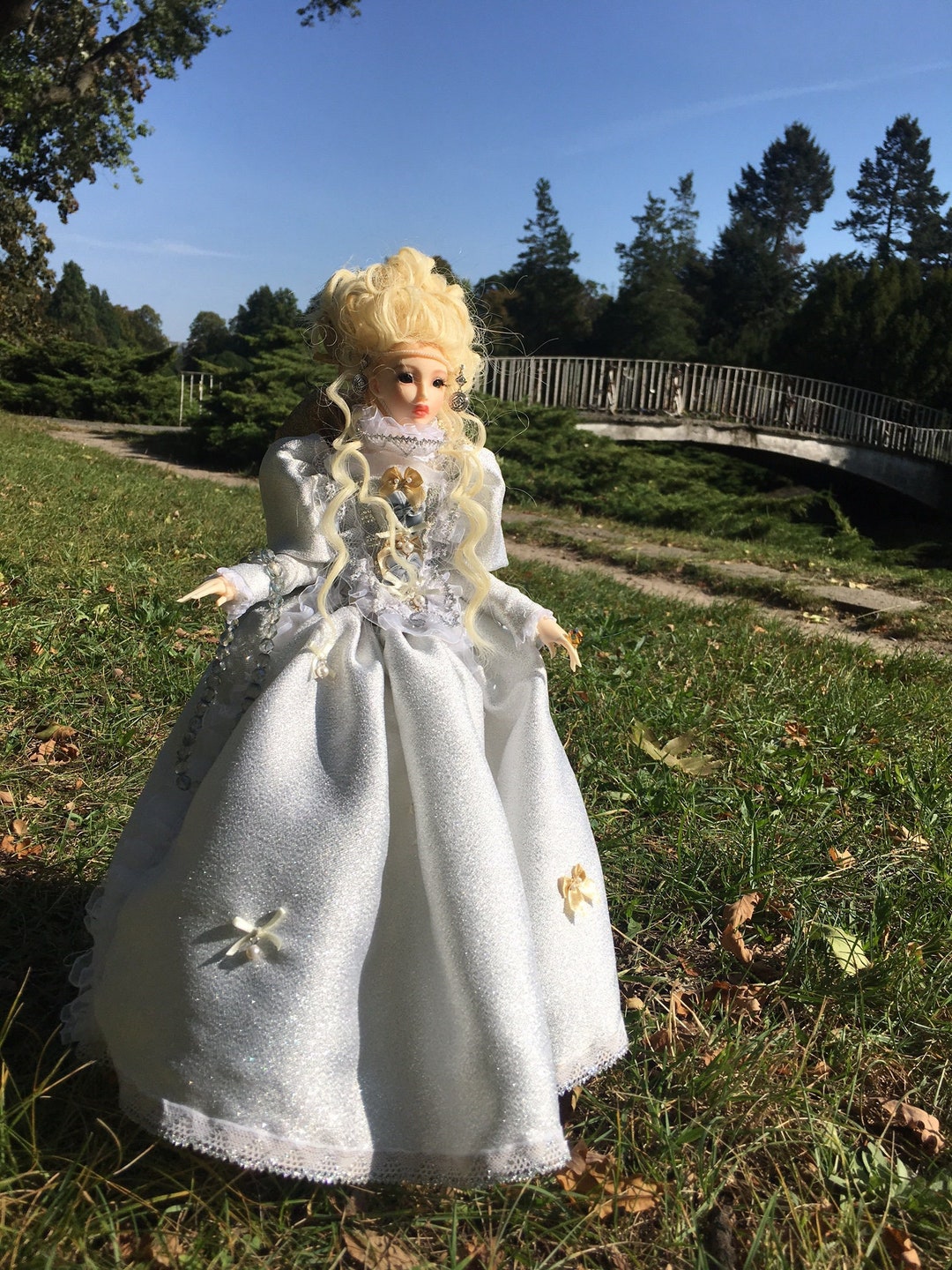 Queen Elizabeth Gown Dress for BJD MSD Size - Etsy