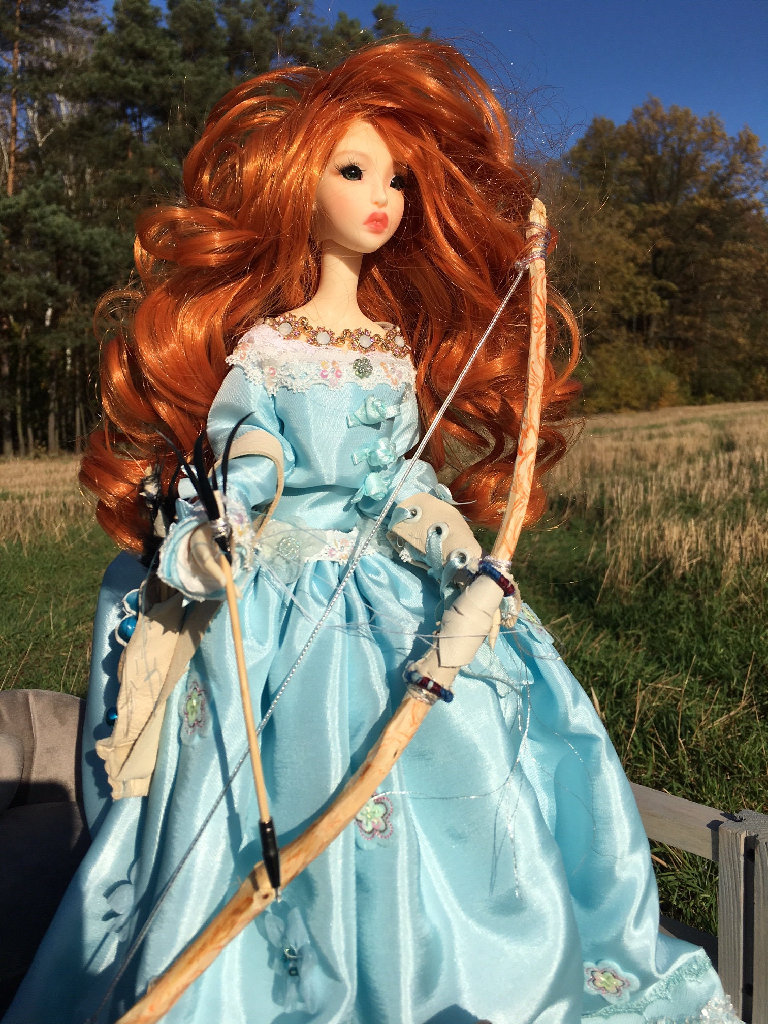 Hand Made Fairy Tale Dress for BJD Dolls Elena and Lilycat/msd - Etsy