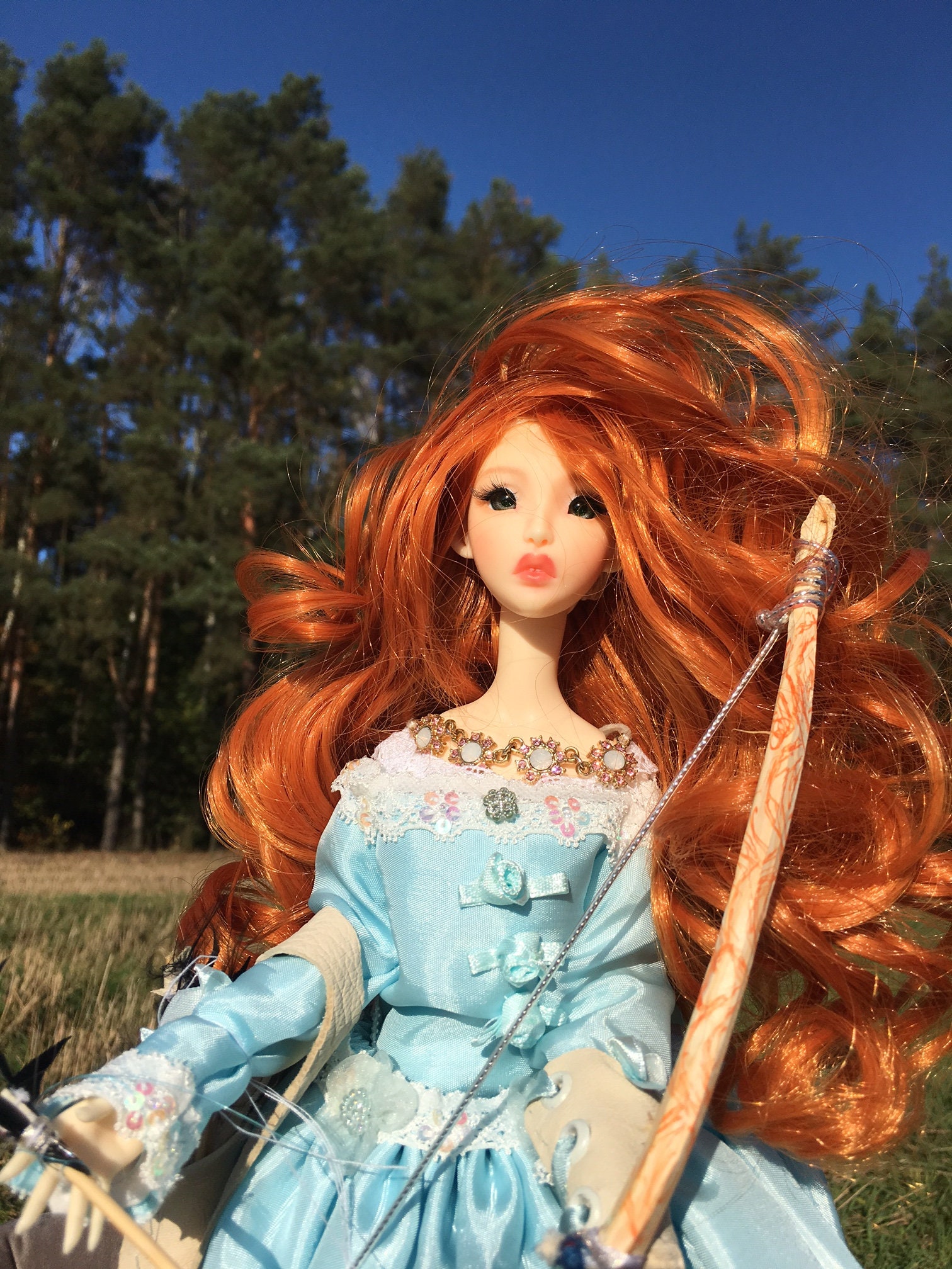 Hand Made Fairy Tale Dress for BJD Dolls Elena and Lilycat/msd - Etsy