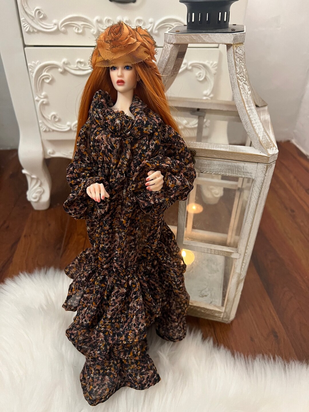 Tea Rose Dress for BJD Doll MSD, Iplahouse, Pashapasha, Joy Doll SALE ...