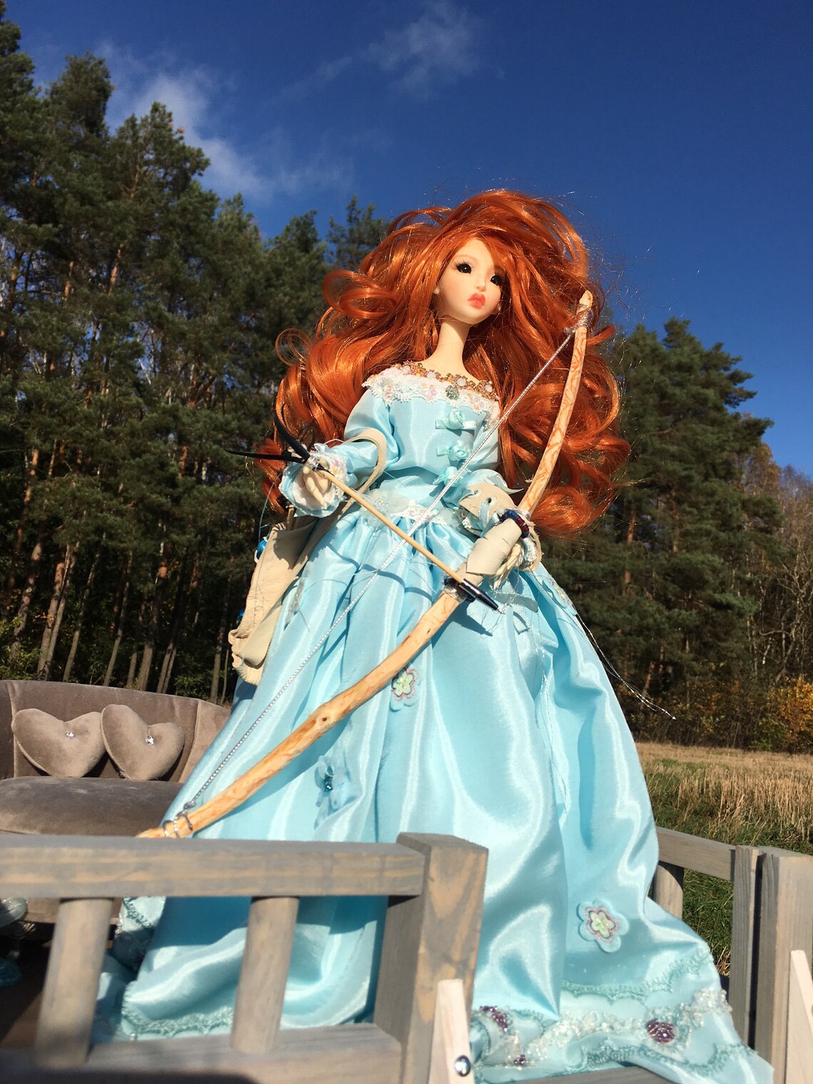 Hand Made Fairy Tale Dress for BJD Dolls Elena and Lilycat/msd | Etsy