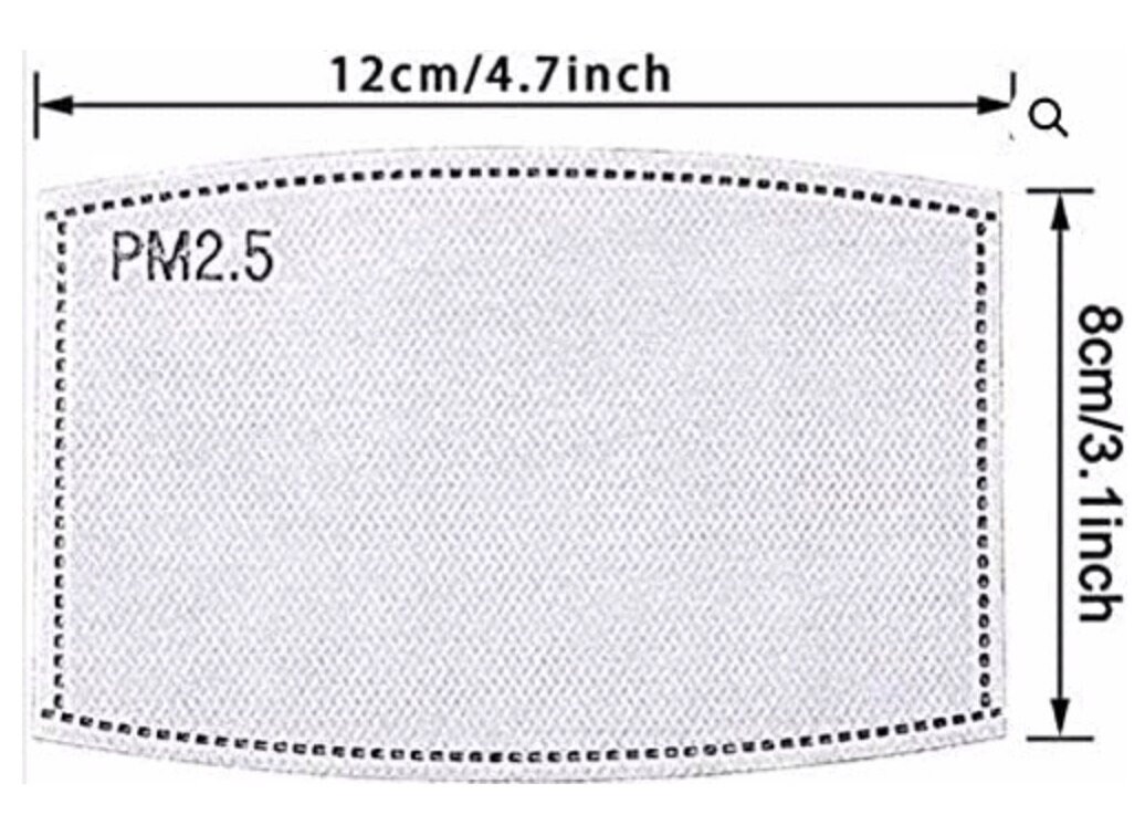 1 Scary-angry Face Mask With 2 Filters washable-reusable - Etsy