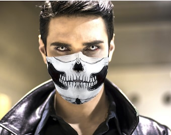Scary Face Masks - Etsy