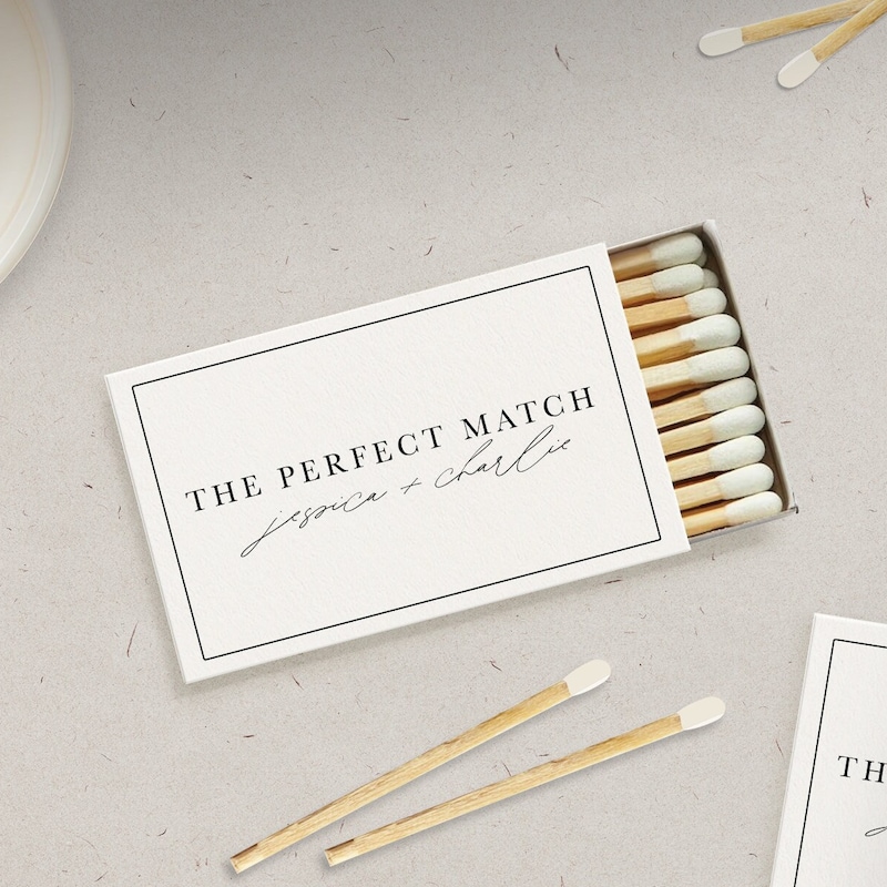 Match Box Wedding Favors - Etsy