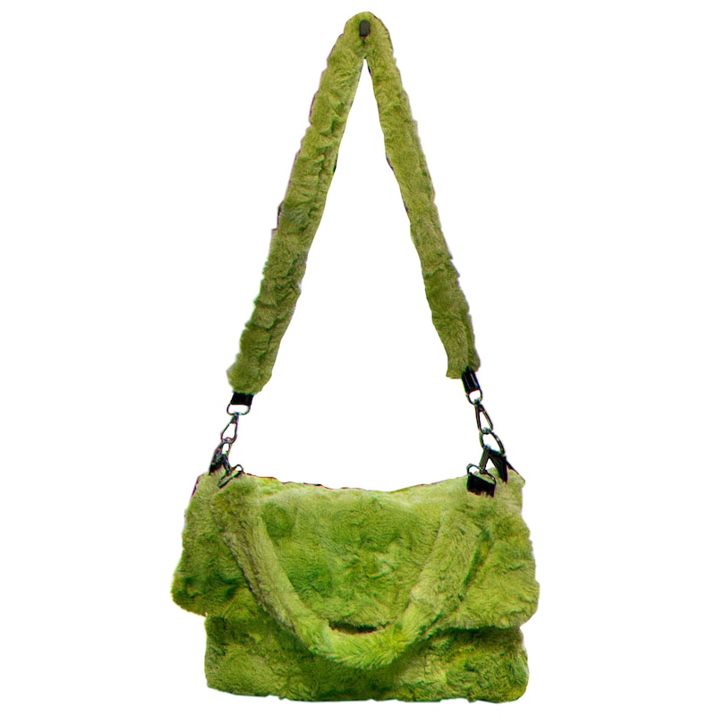 Fuzzy Tote Bag - Etsy