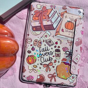 Pink Fall Kindle Skin- Front and Back Decal - Etsy