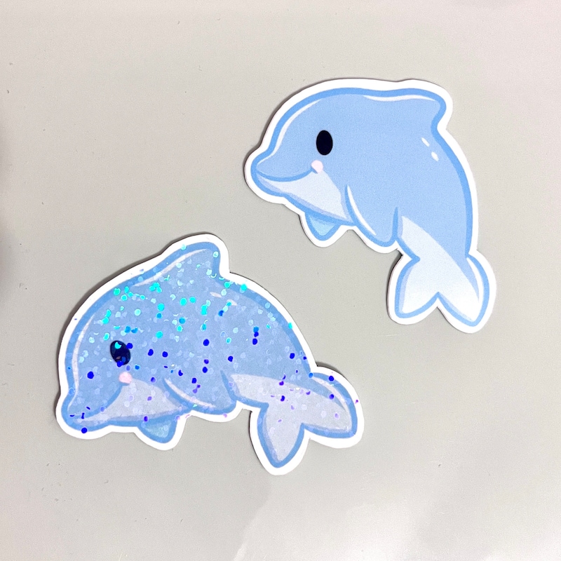 Dolphin Sticker - Etsy