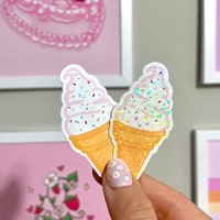 Always Yes to Ice Cream Sticker - Etsy