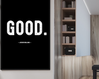 Good Jocko Willink Poster - Etsy